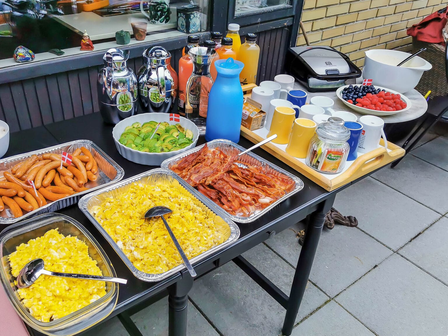 Brunchbuffet | Lækker hjemmelavet brunch til mange gæster!