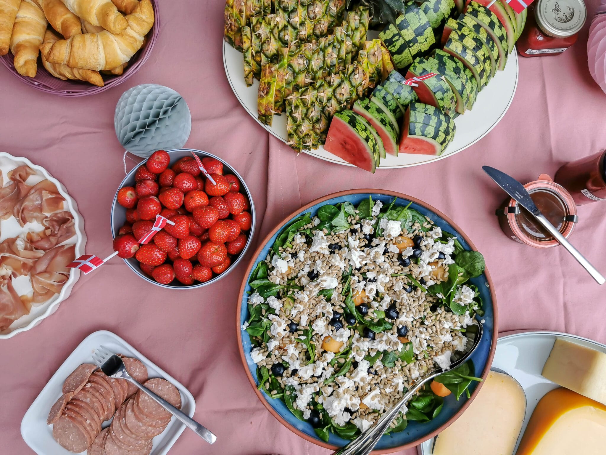 Brunchbuffet | Lækker hjemmelavet brunch til mange gæster!