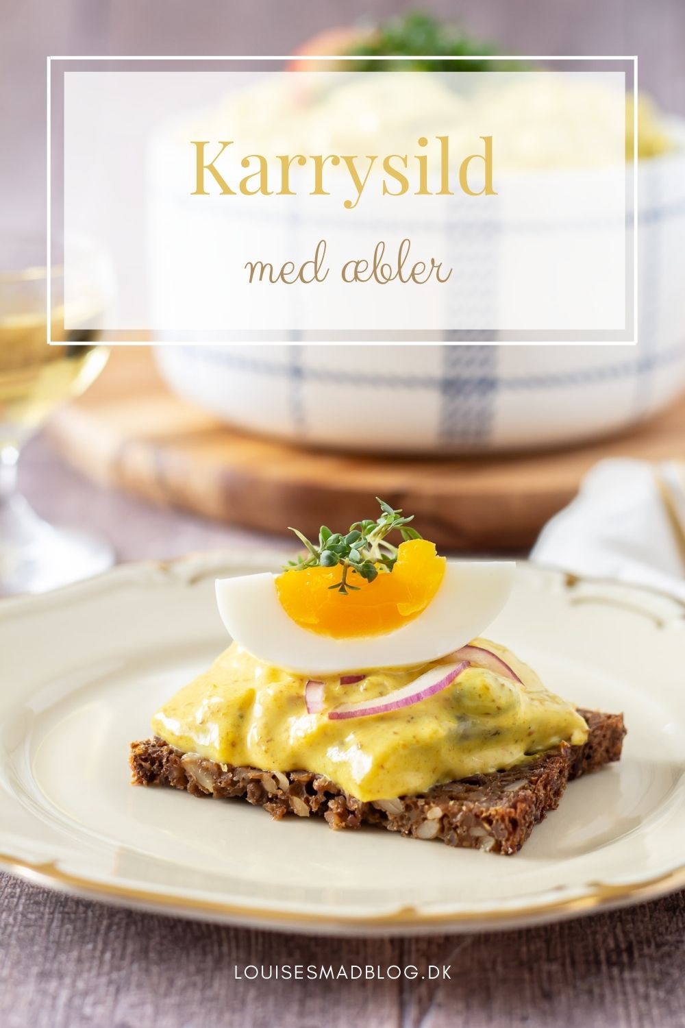 Karrysild opskrift - Hjemmelavet karrysild med æbler