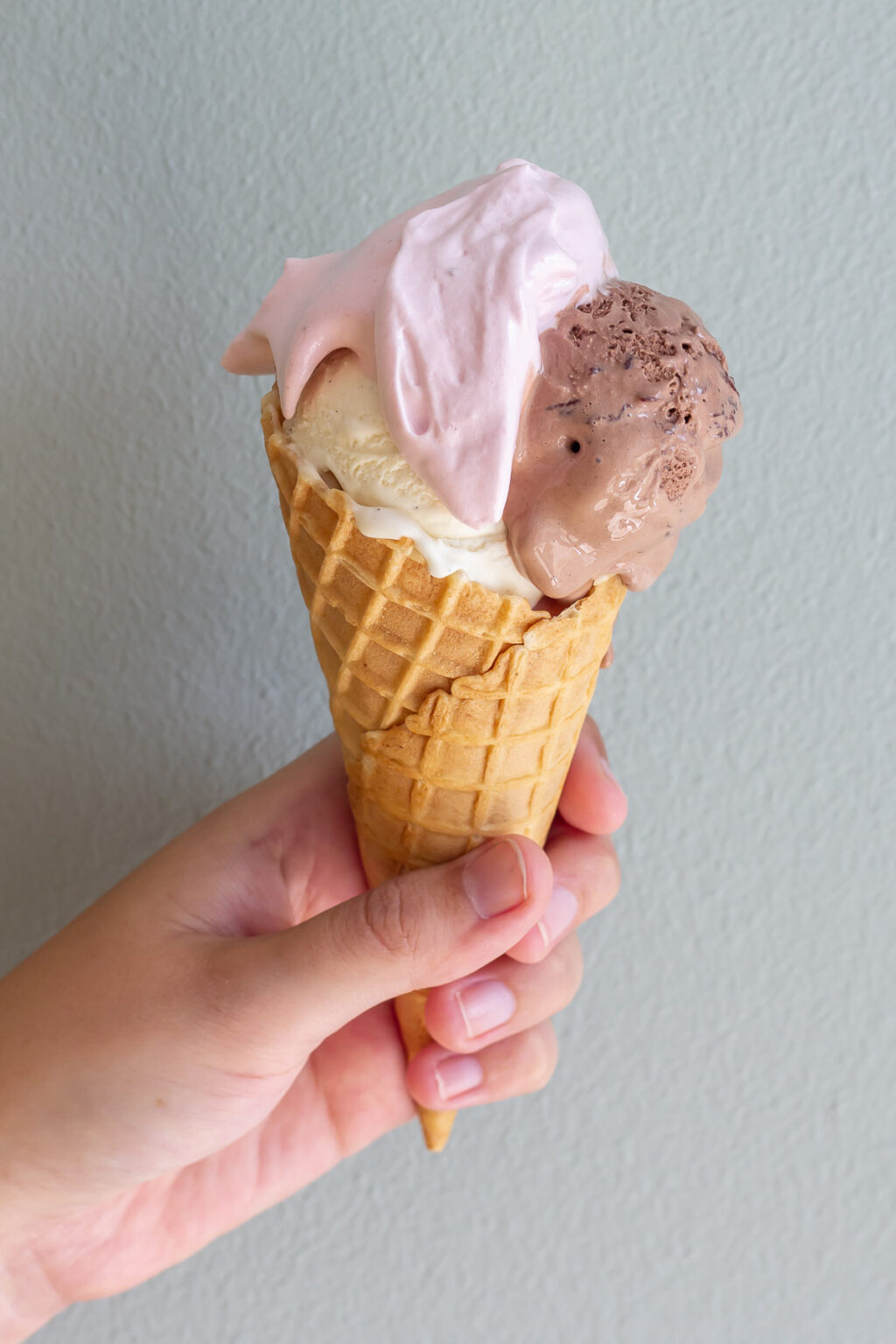 Hjemmelavet guf til isvafler | Nem hjemmelavet jordbærgu