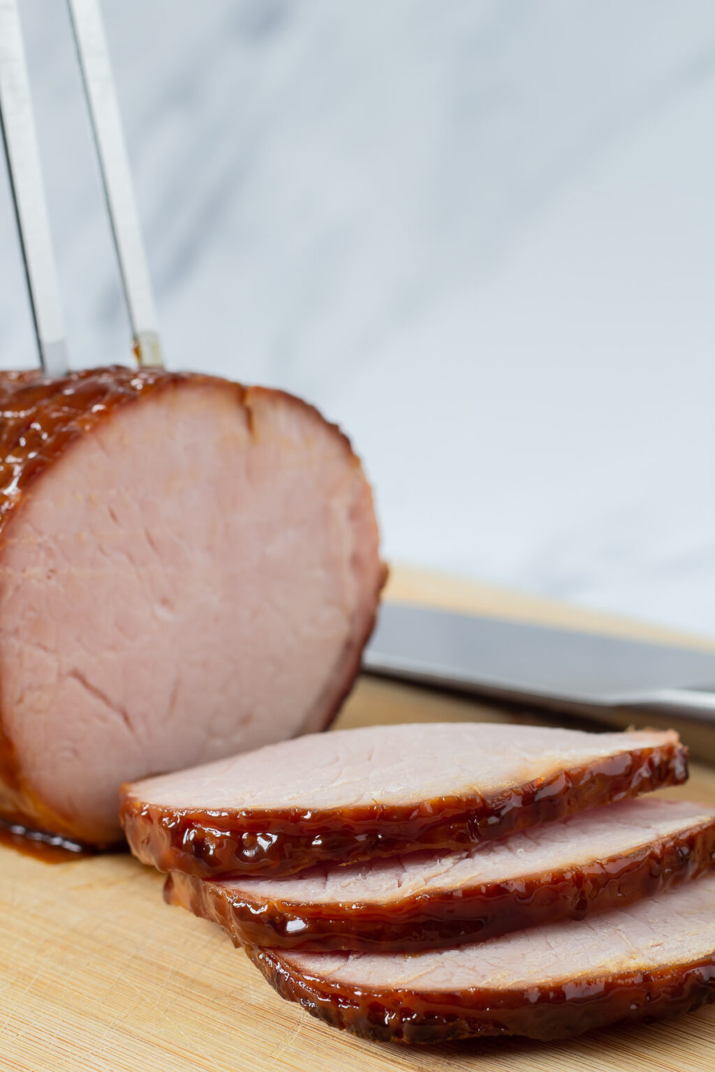 Glaseret skinke eller hamburgerryg i ovn | Nem opskrift!