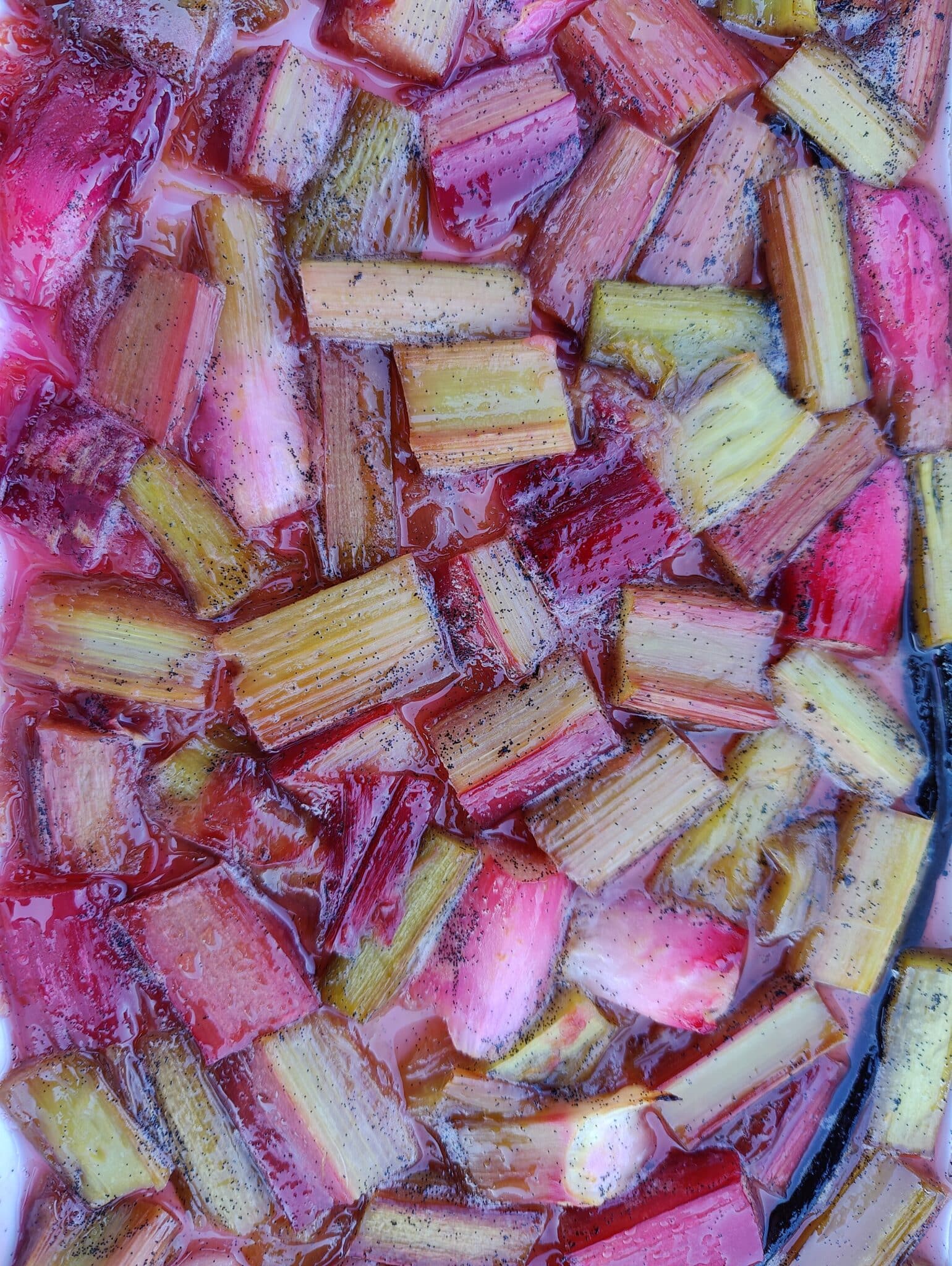 Bagte rabarber med mascarponecreme | Sommerdessert i glas