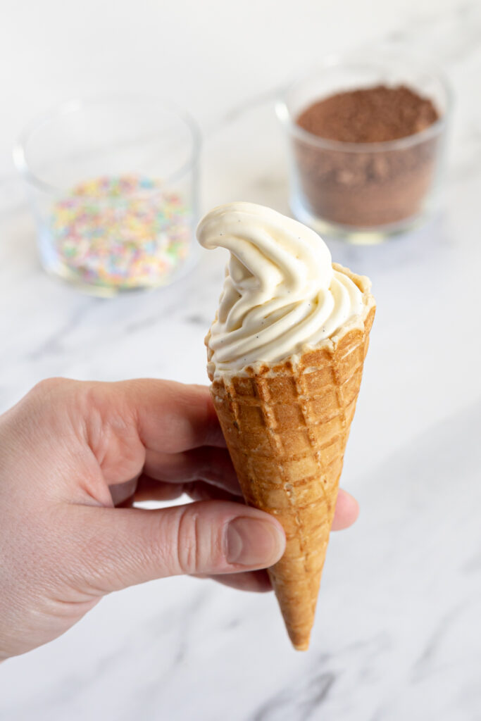 Hjemmelavet softice med kun 2 ingredienser | Super nemt!