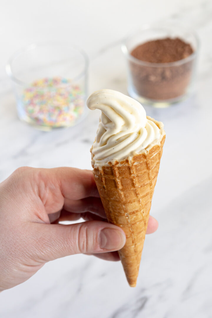 Hjemmelavet softice med kun 2 ingredienser | Super nemt!