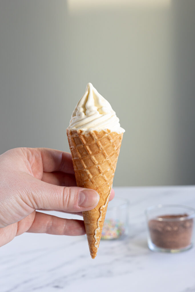 Hjemmelavet softice med kun 2 ingredienser | Super nemt!