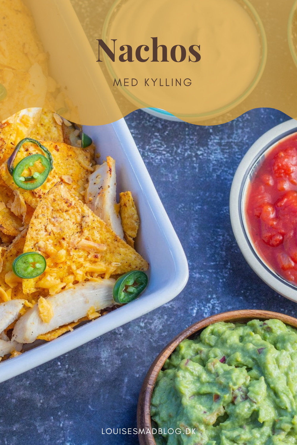 Nachos med kylling og ost | Nem opskrift på nachos i ovn